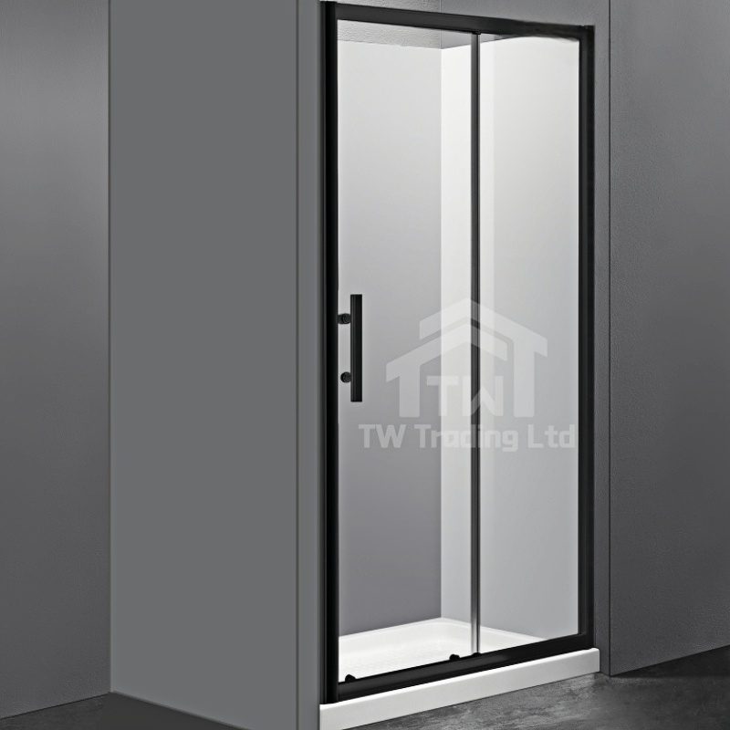Shower Box – SDM 3-Sides-Wall (900x1200x900) Sliding Series Black – TW ...