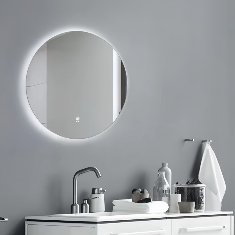 Mirror LED Touch Free Sensor Round Series 800mm – TW Homewares
