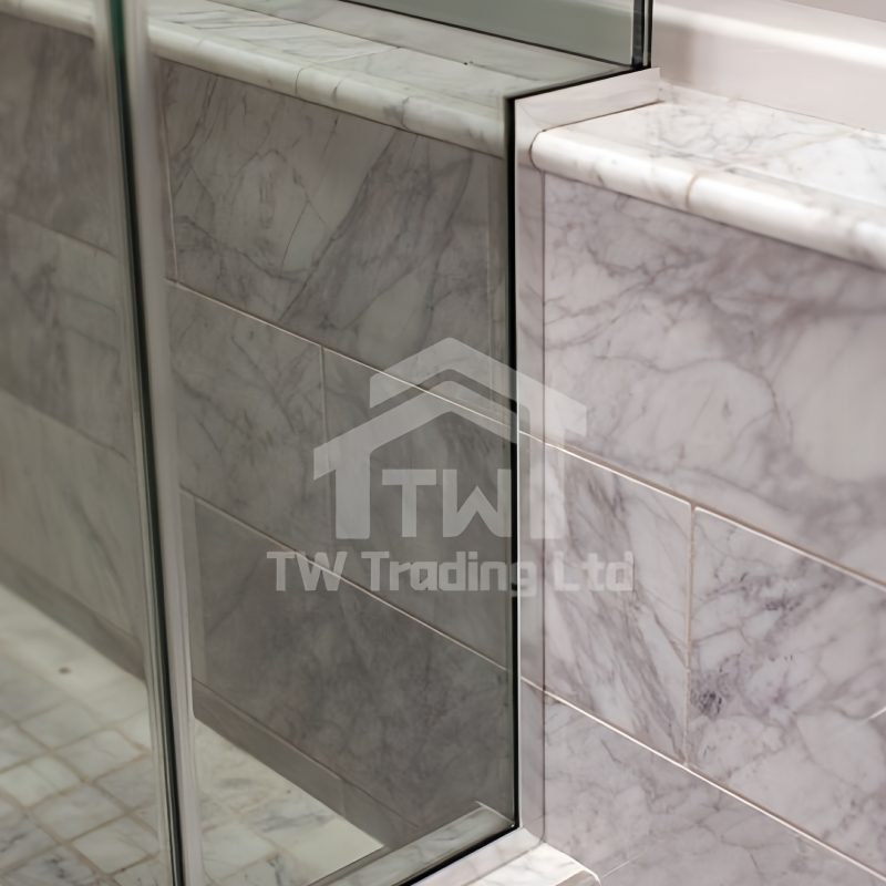 Aluminium U-Channel for 10mm Glass Shower Screen – TW Homewares